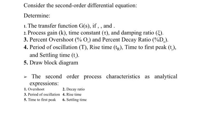 Solved Consider the second-order differential equation: | Chegg.com