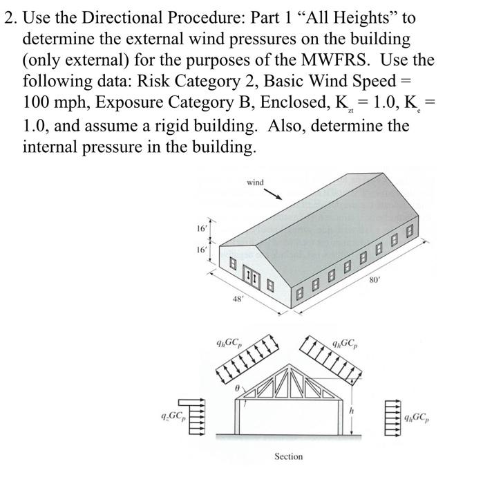 2. Use the Directional Procedure: Part 1 "All | Chegg.com