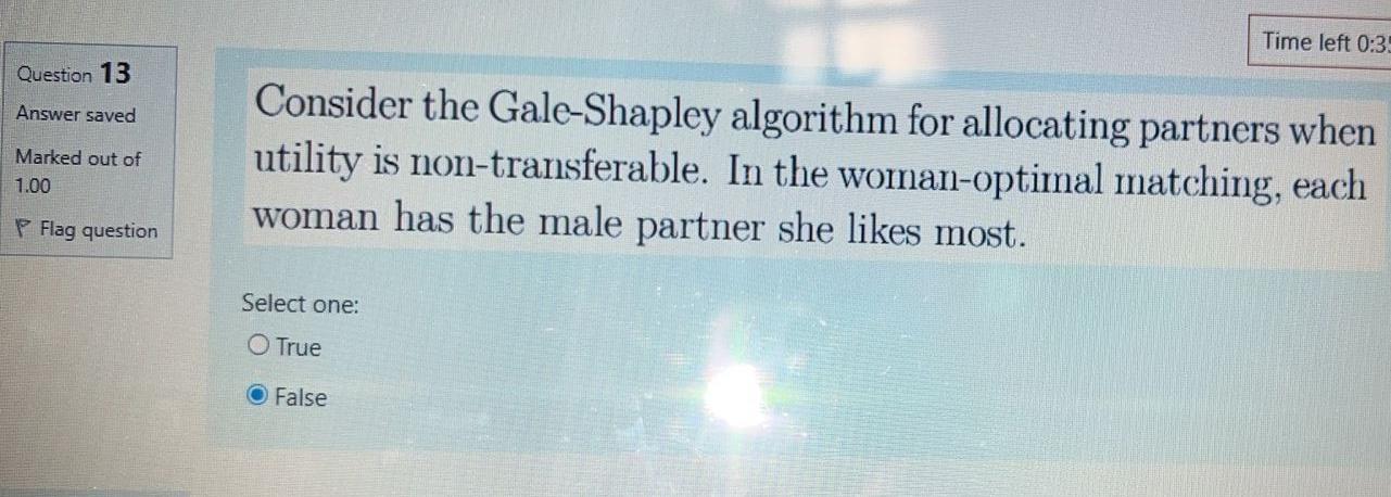 Solved Consider the Gale-Shapley algorithm for allocating | Chegg.com