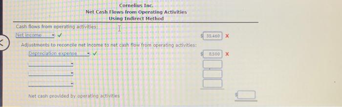 Solved Reporting Net Cash Flow from Operating Activities The | Chegg.com
