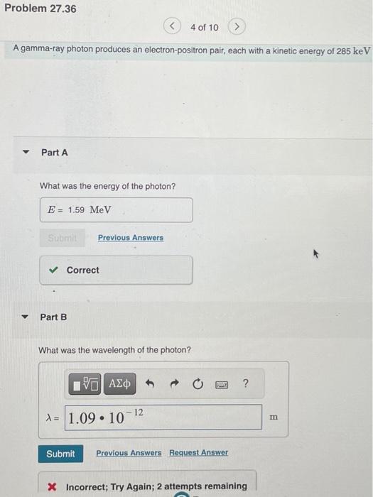 Solved All of the submitted answers have been incorrect. | Chegg.com