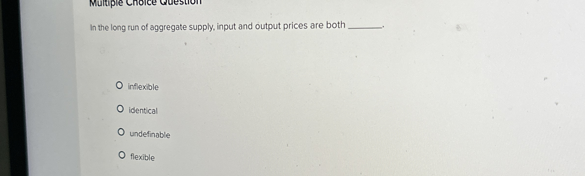 Solved In the long run of aggregate supply, input and output | Chegg.com