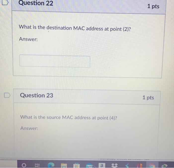 Solved Part 4) Link layer (and network layer) addressing and | Chegg.com