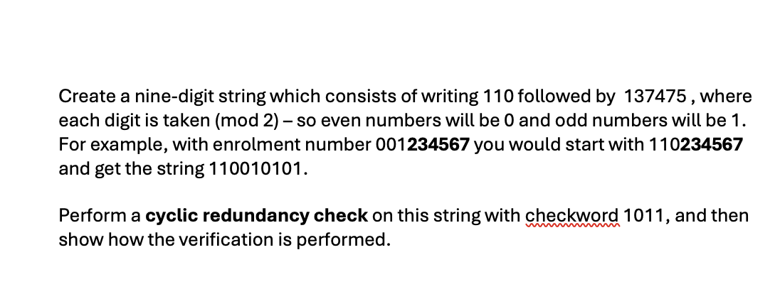 Solved Create a nine-digit string which consists of writing | Chegg.com