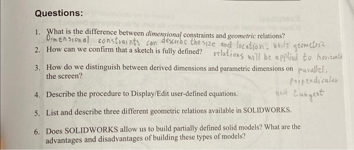 Solved 1. What is the difference between dimensional | Chegg.com