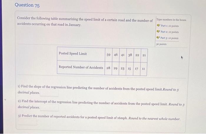 Solved Consider the following table summarizing the | Chegg.com