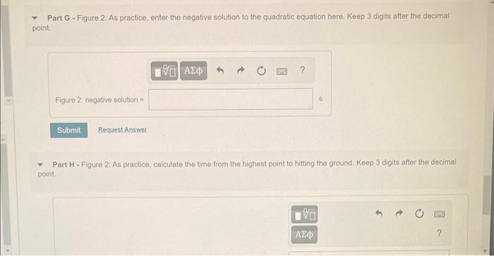 Solved Figure 2 of 2In (Figure 2) a stone is thrown upward | Chegg.com