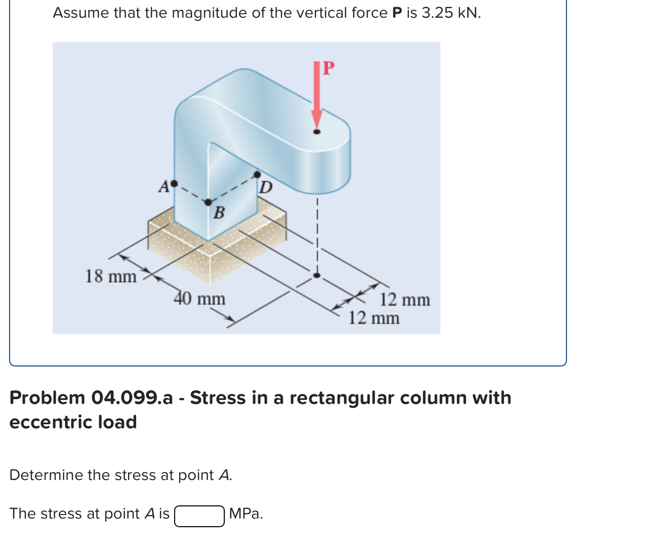 Solved Assume that the magnitude of the vertical force P ﻿is | Chegg.com
