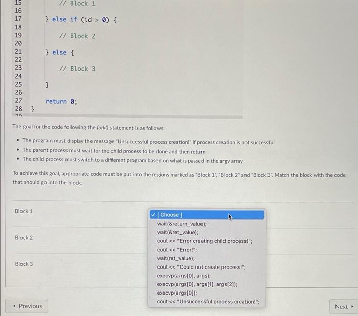 Solved Consider the following program: The goal for the code | Chegg.com