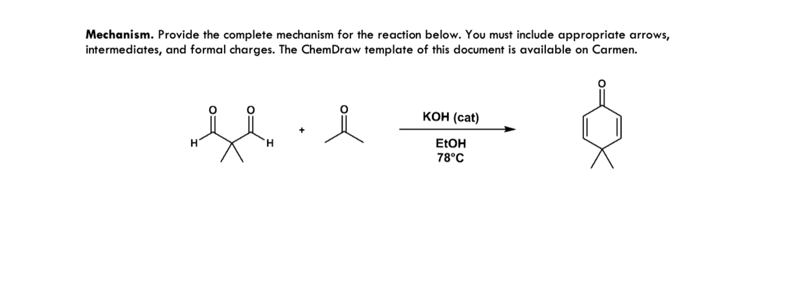 Mechanism. Provide the complete mechanism for the | Chegg.com