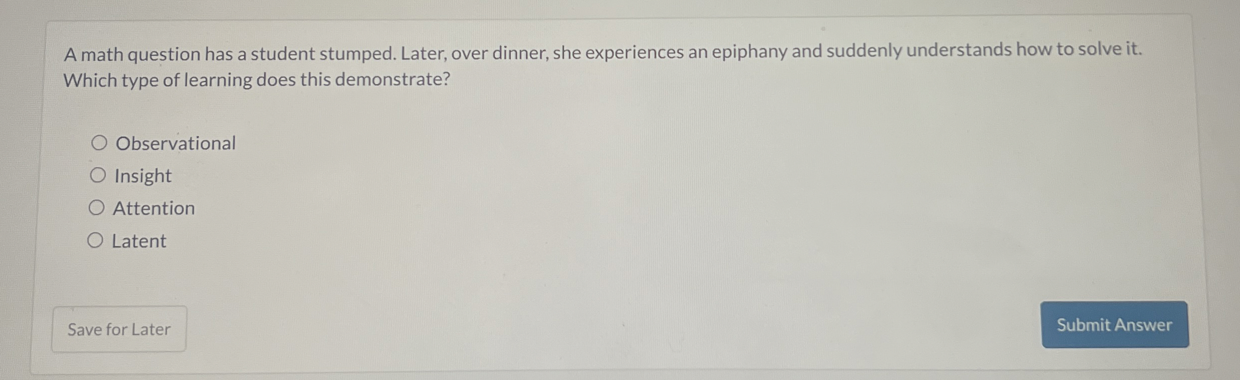 Solved A math question has a student stumped. Later, over | Chegg.com