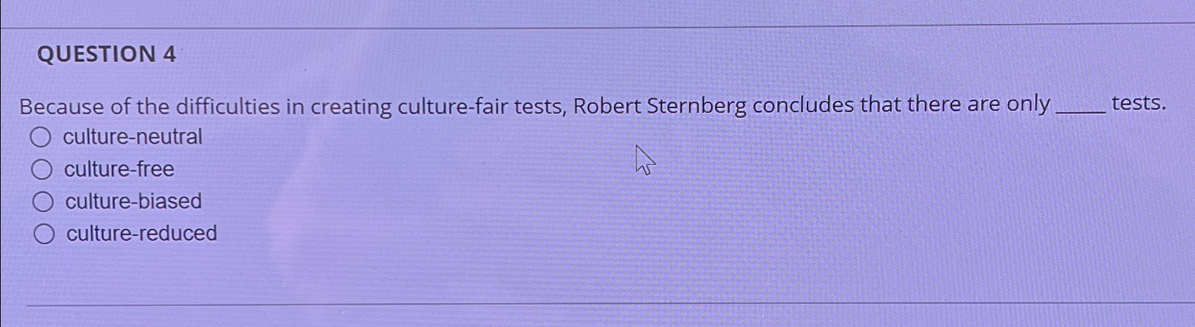 Solved QUESTION 4Because of the difficulties in creating | Chegg.com