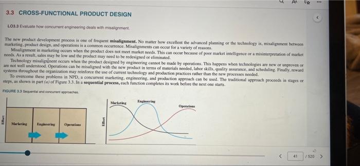 Solved Review Figure 3.3: Sequential vs. Concurrent | Chegg.com