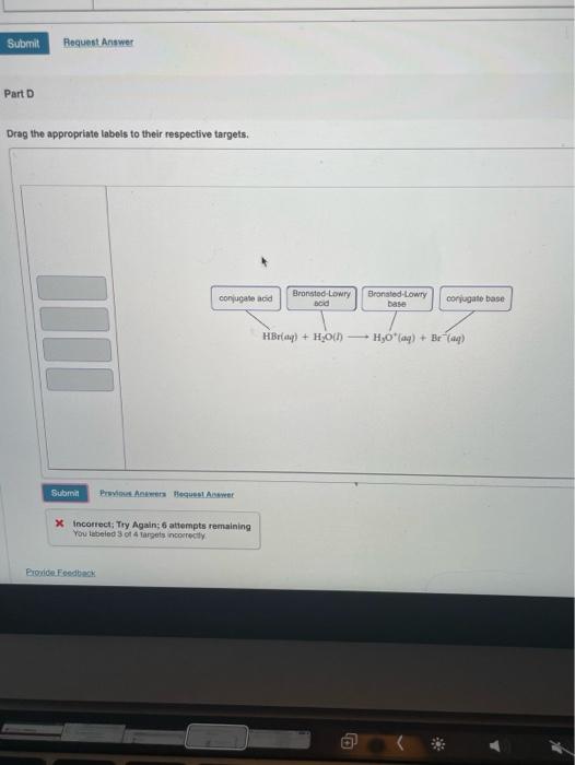 Solved X incorrect; Try Again; 9 nttompts remaining Part C | Chegg.com