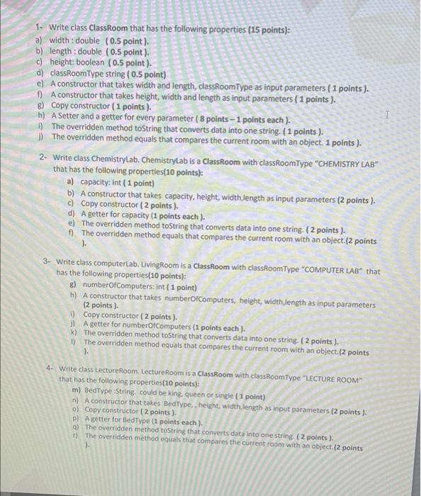 Solved File Edit Format View Help 4- Write class | Chegg.com