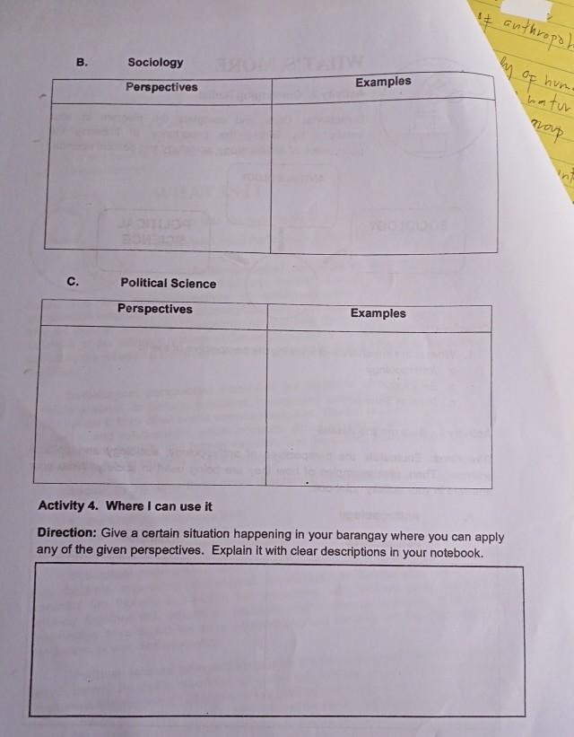 Solved Activity 3. Give me the details Directions: Enumerate | Chegg.com