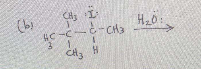 Solved (b) H2O¨ | Chegg.com