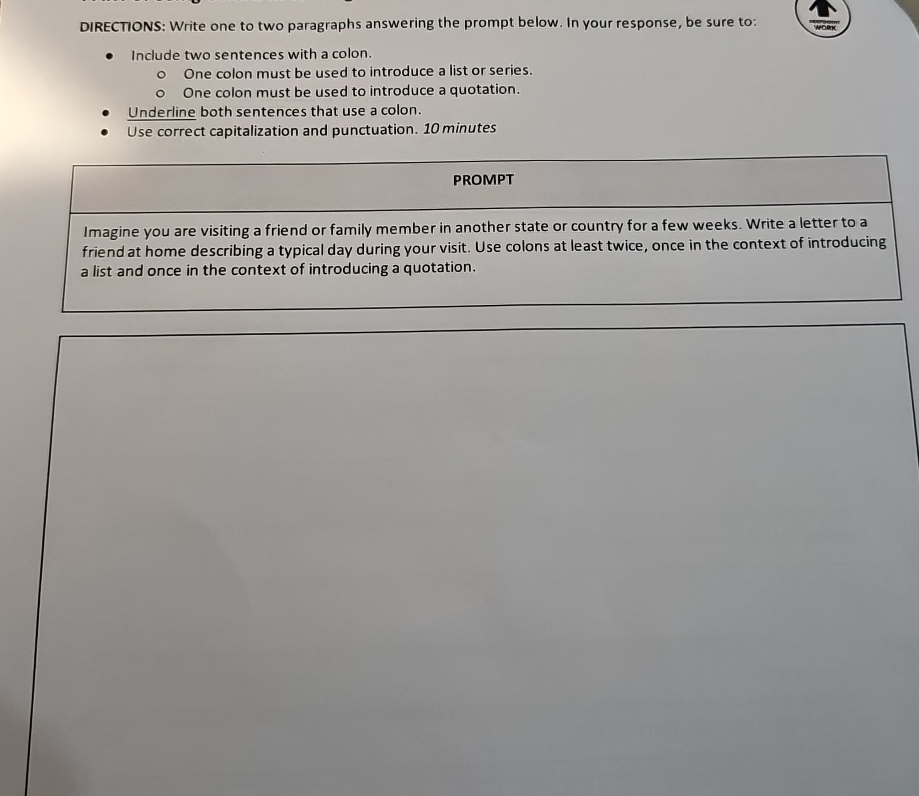 DIRECTIONS: Write one to two paragraphs answering the | Chegg.com