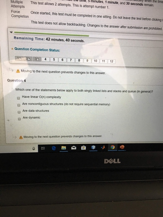 Solved T eu lest This test has a time limit of 1 hour. This | Chegg.com