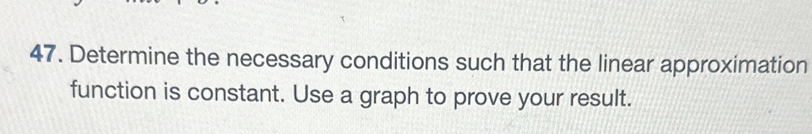 Solved Determine the necessary conditions such that the | Chegg.com