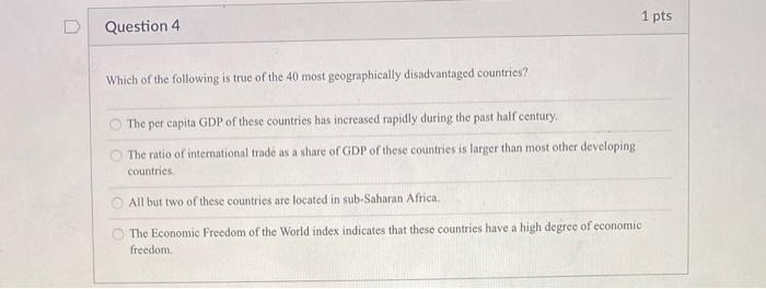 Solved Which of the following is true of the 40 most | Chegg.com