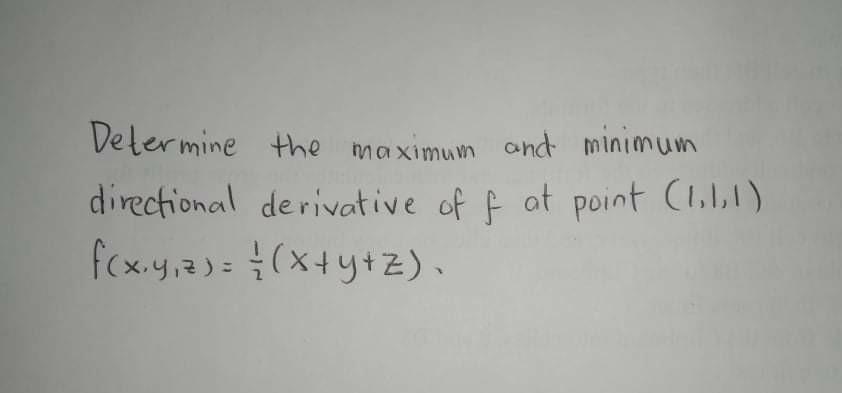 Solved Determine the maximum and minimum directional | Chegg.com