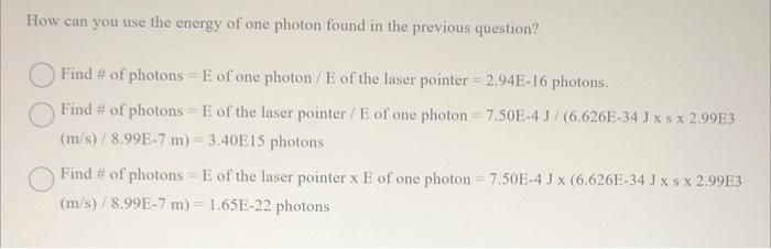 Solved A red laser pointer emits light at a wavelength of | Chegg.com