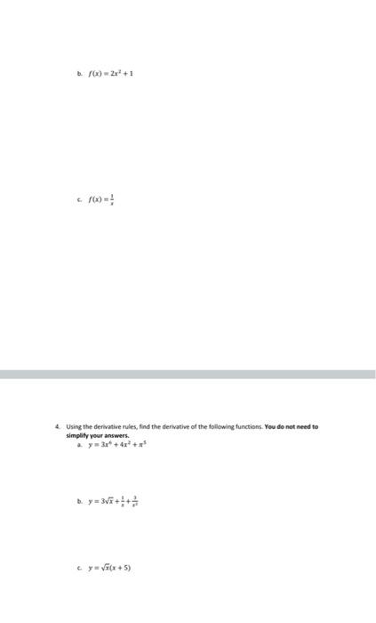 Solved 2. Evaluate each limit, it t exists: a. | Chegg.com