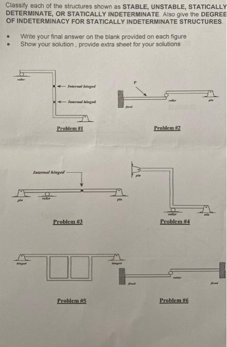 Solved Classify each of the structures shown as STABLE, | Chegg.com