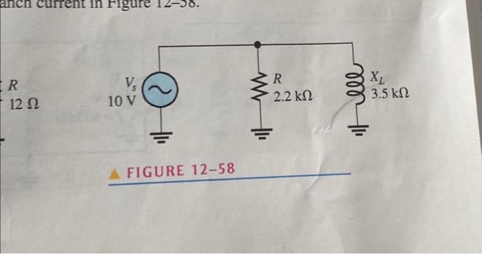 Solved Section 12 7 Power In Rl Circuits 26 In A Certain Rl