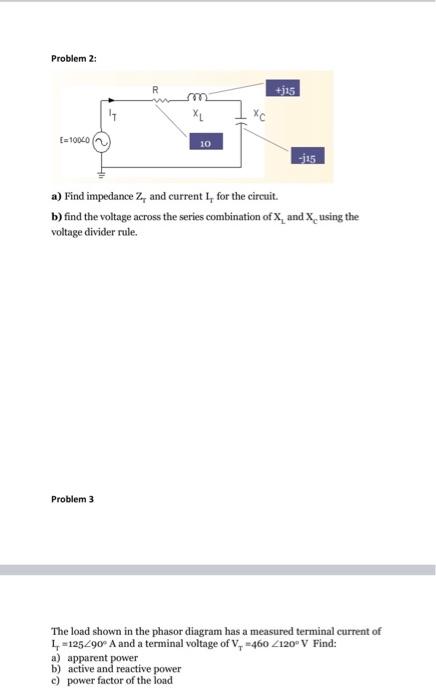 Solved Problem 1: Given the complex number z=2+j+2 transform | Chegg.com