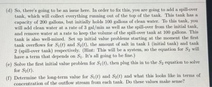 Solved Please I need help with part D,E and F all really all | Chegg.com
