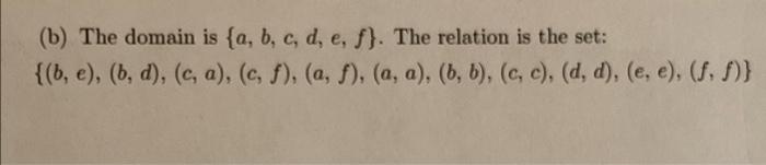 Solved Each relation given below is a partial order. Draw | Chegg.com