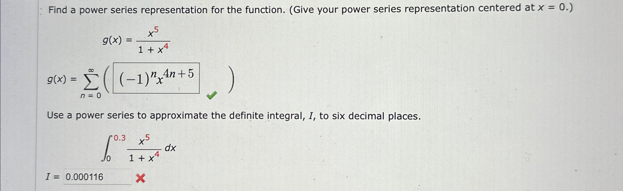 Solved Find a power series representation for the function. | Chegg.com