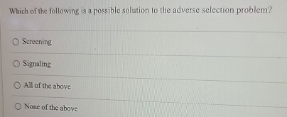 Solved Which of the following is a possible solution to the | Chegg.com