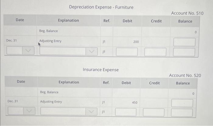 Solved post and close all accounts post the closing entries | Chegg.com
