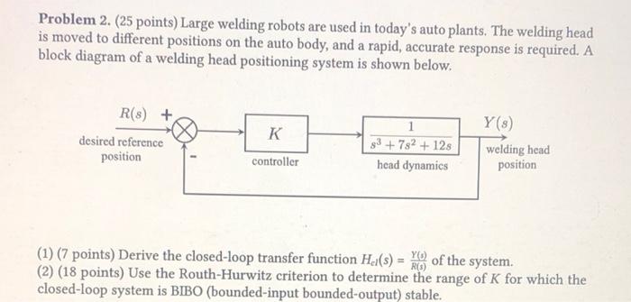 Solved Problem 3. (30 points) Consider the following | Chegg.com