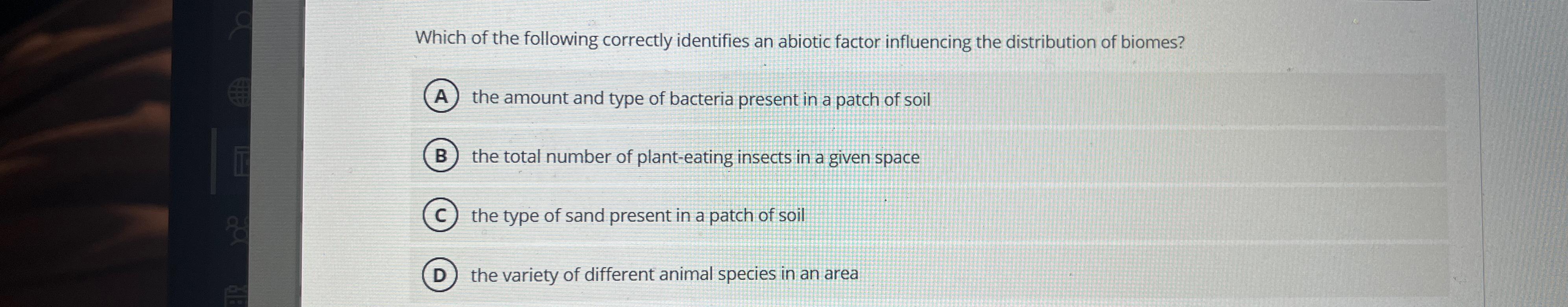 Solved Which of the following correctly identifies an | Chegg.com