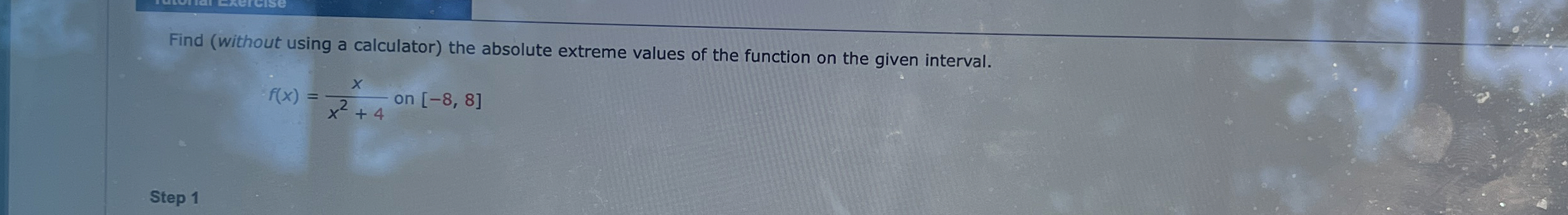Solved Find (without using a calculator) ﻿the absolute | Chegg.com