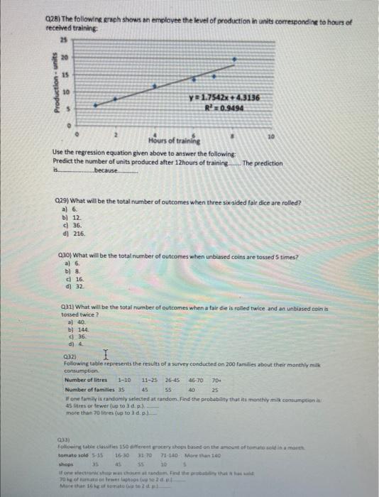 Solved Q17) If the equation of regression line between two | Chegg.com