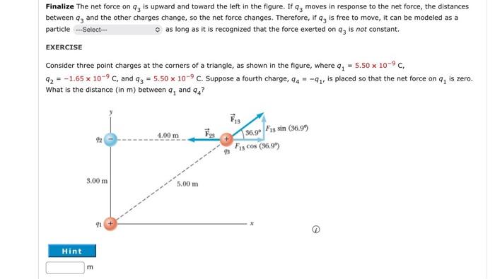 Solved Find the Resultant Force Consider three point charges | Chegg.com