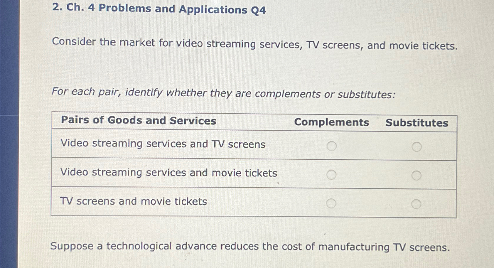 Solved Ch. 4 ﻿Problems and Applications Q4Consider the | Chegg.com