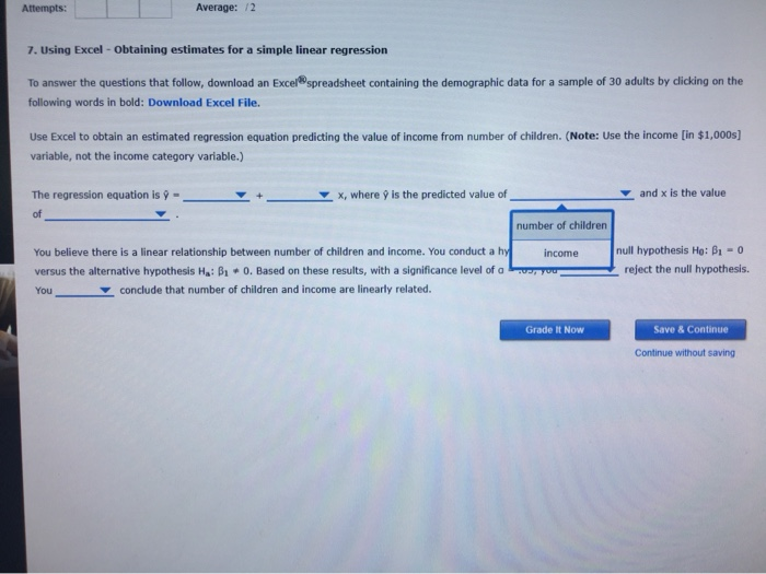 Solved Back to Assignment Attempts: Average: 2 7. Using | Chegg.com