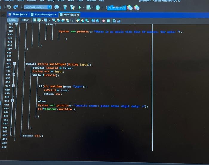 Solved can you connect these two classes together abd make | Chegg.com