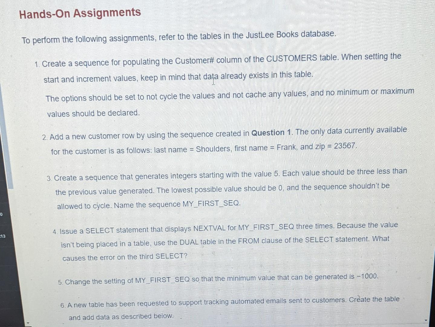 Solved jerform the following assignments, refer to the | Chegg.com