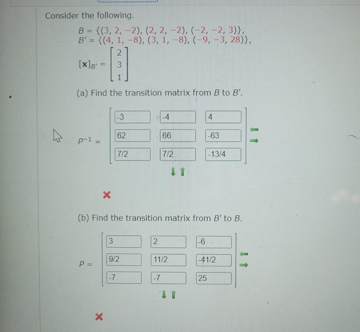 Solved Consider the following. | Chegg.com