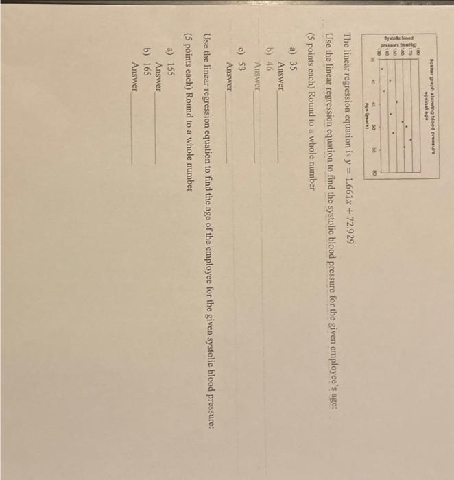 For problems 1 through 5 state if the seatter plot or | Chegg.com