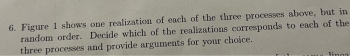 Solved 15.1 Three random processes Consider the following | Chegg.com