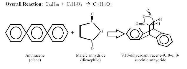 Solved Overall Reaction: C14H10 + C4H2O3 rightarrow C18H12O3 | Chegg.com