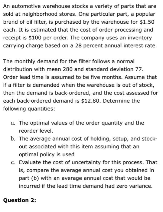 Solved Z-Chart & Loss Function FIZ) is the probability that | Chegg.com
